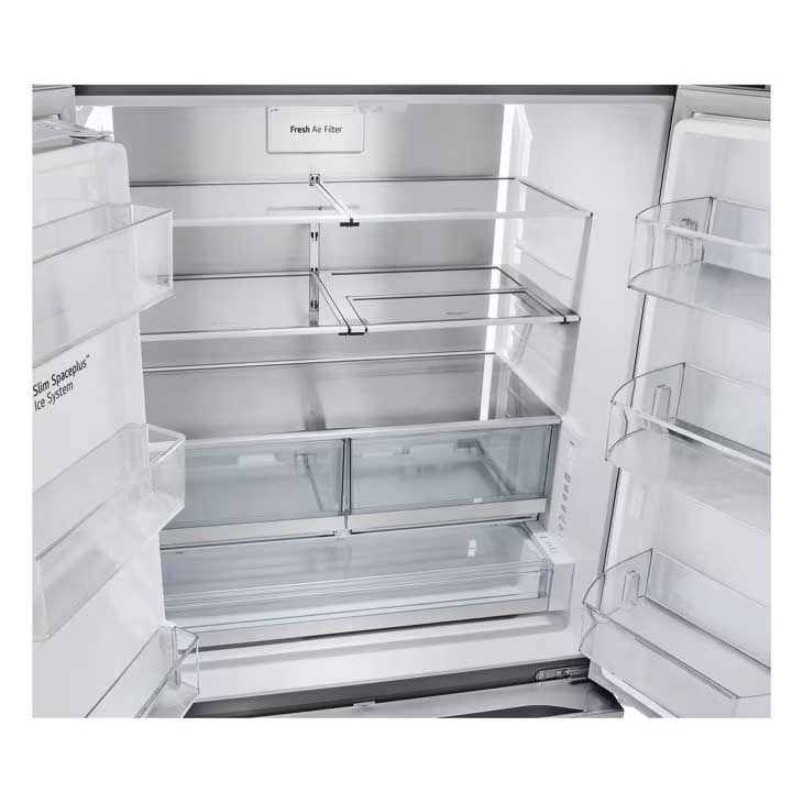 31 cu. ft. Smart Standard-Depth MAX™ French Door Refrigerator with Four ...